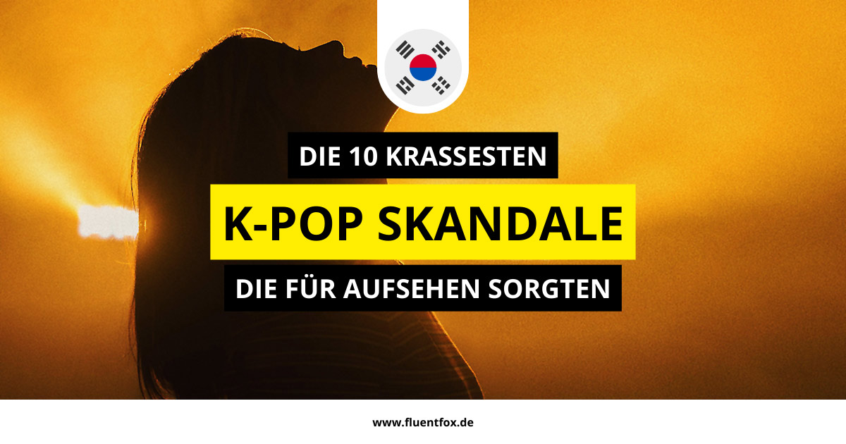 10 krasse K-Pop Skandale, die die Branche schockierten